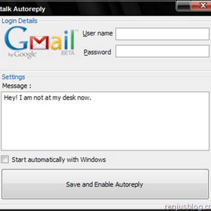 HOW TO : Setup Auto-Reply Bot For Gtalk/Gmail Messenger | Geeky Stuffs